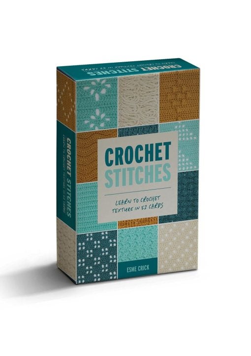 Crochet Stitches Card Deck: Learn to crochet texture in 52 cards | Hook ...