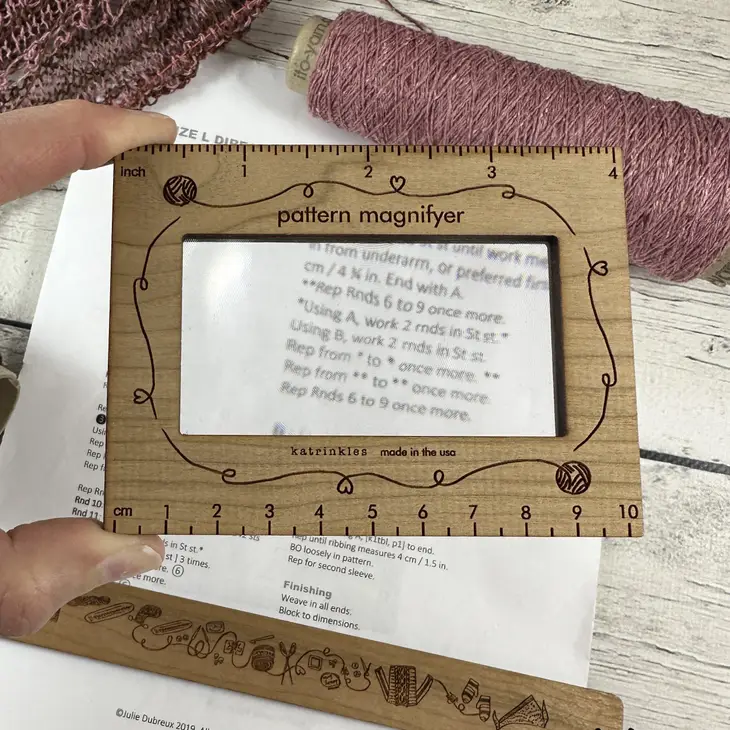 Katrinkles - Pattern Magnifier Tool | Hook & Needle
