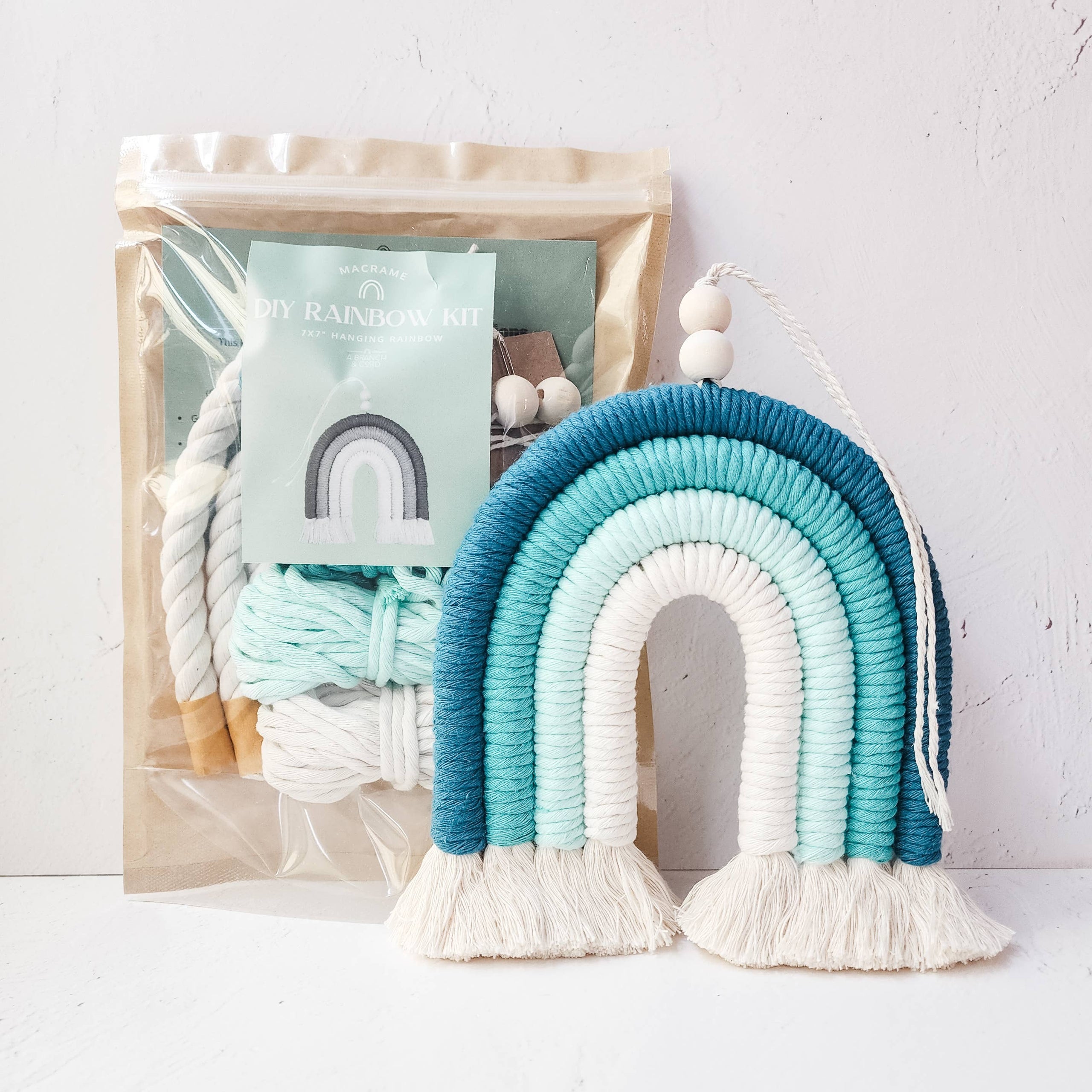 DIY Macrame Rainbow Kit | Hook and Needle