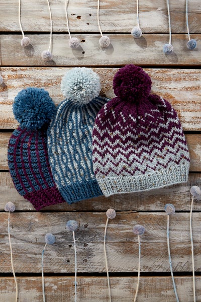 Universal Yarn - We Three Hats Kit | Hook and Needle